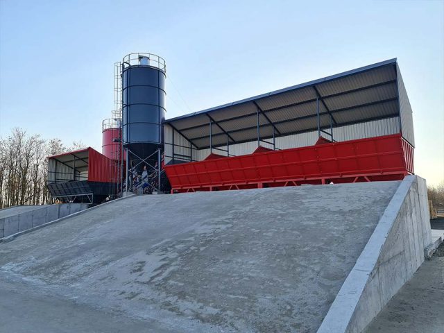 Stationary concrete mixing plants – PROMETAL